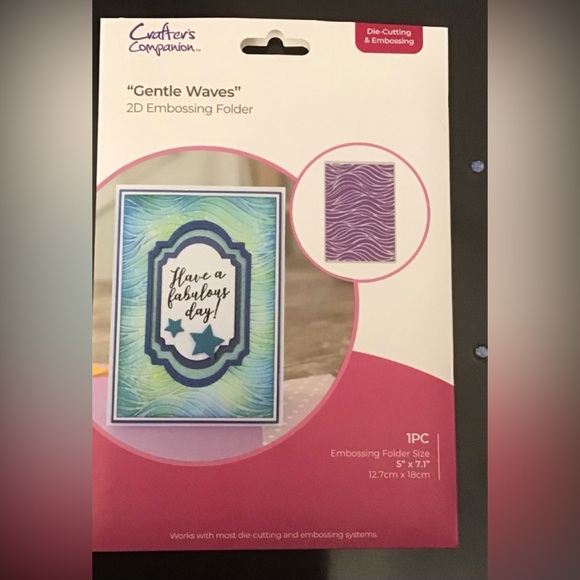 Crafter’s Companion | Office | Crafters Companion Gentle Waves 2d ...